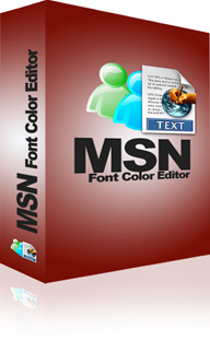 MSN Font Color Editor télécharger MSN Font Color Editor