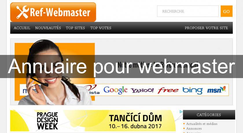 Annuaire pour webmaster Annuaire web Annuaire pour webmaster Annuaire web