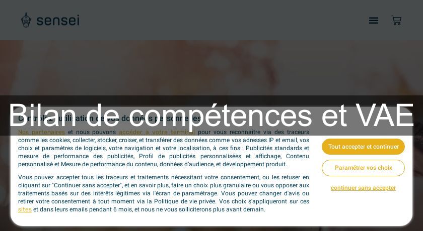Bilan de compétences et VAE Formation par correspondance