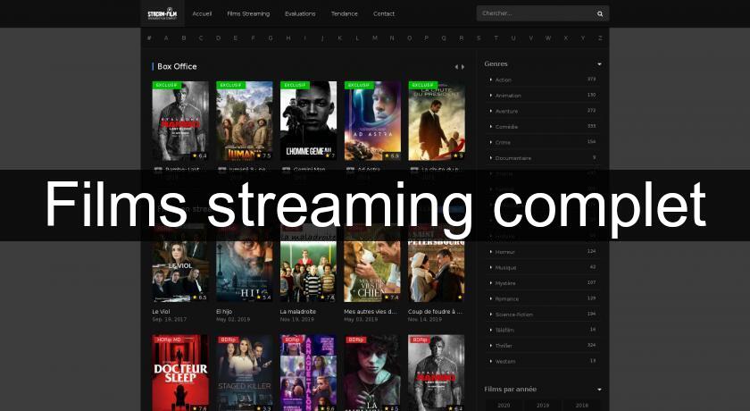 Films streaming complet Film Français