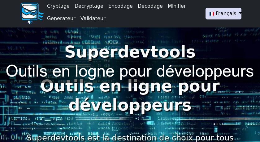Outils en logne pour développeurs World Wide Web et internet