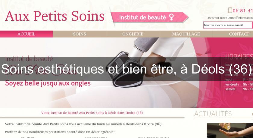 Soins esthétiques et bien être, à Déols (36) Institut de Beauté Soins esthétiques et bien être, à Déols (36) Institut de Beauté
