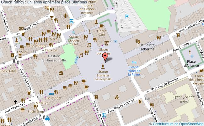 Nancy : un jardin éphémère place Stanislas