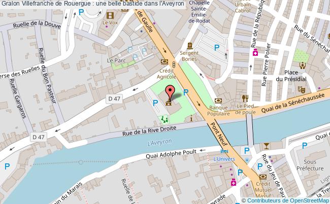 Villefranche de Rouergue : une belle bastide dans l'Aveyron