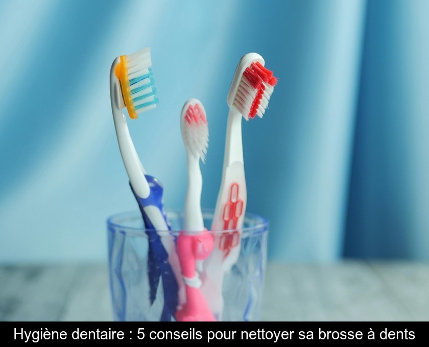 Hygiène dentaire : 5 conseils pour nettoyer sa brosse à dents