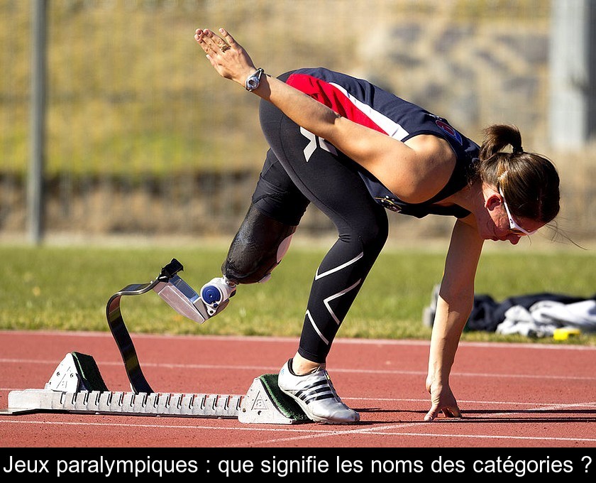 Jeux paralympiques : que signifie les noms des catégories