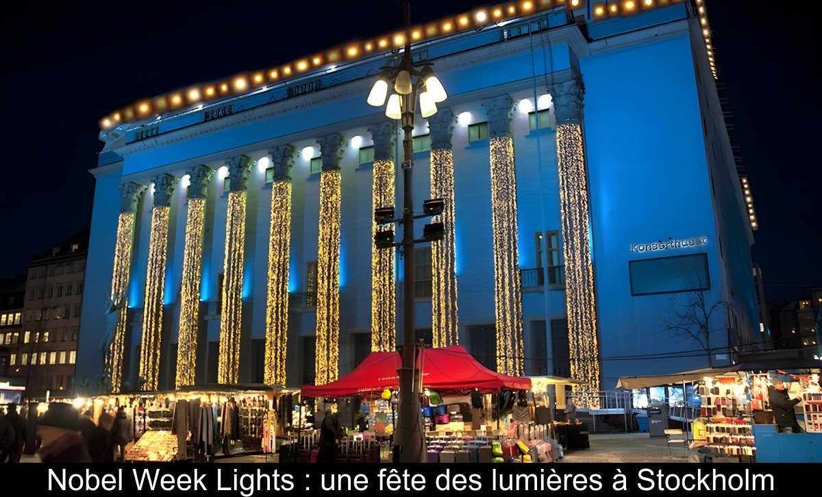 Nobel Week Lights : une fête des lumières à Stockholm
