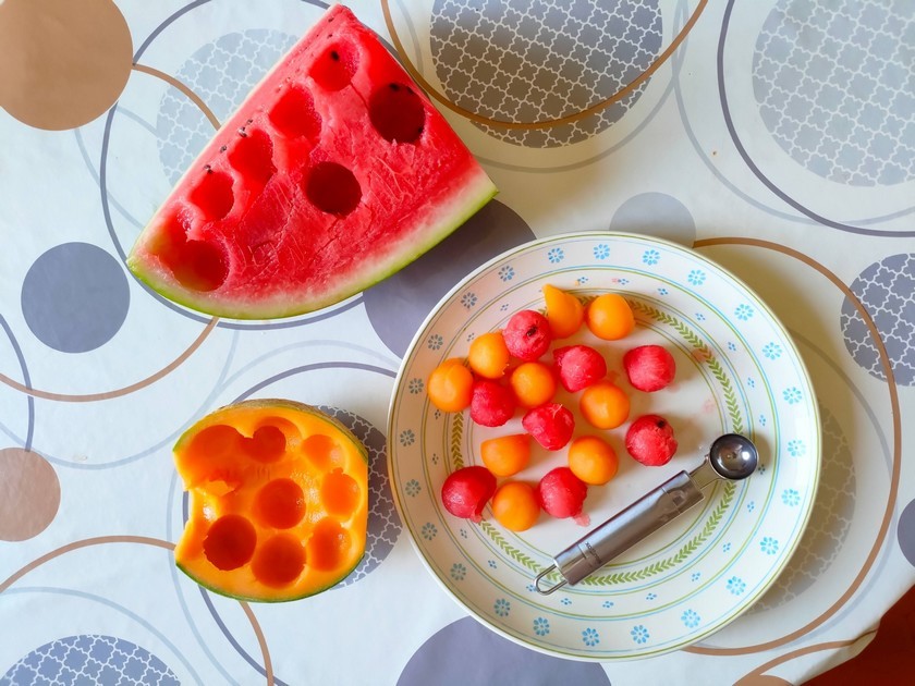 La salade melon pastèque et menthe : une salade de fruits estivale