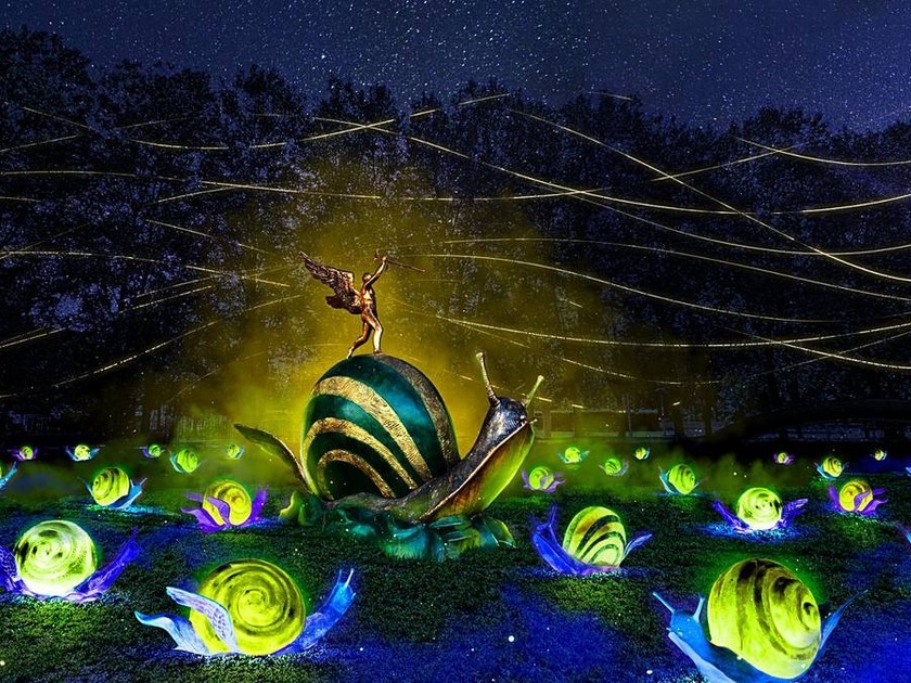 L'Art dans la Nature : un parcours lumineux en hommage à Dali à La Villette