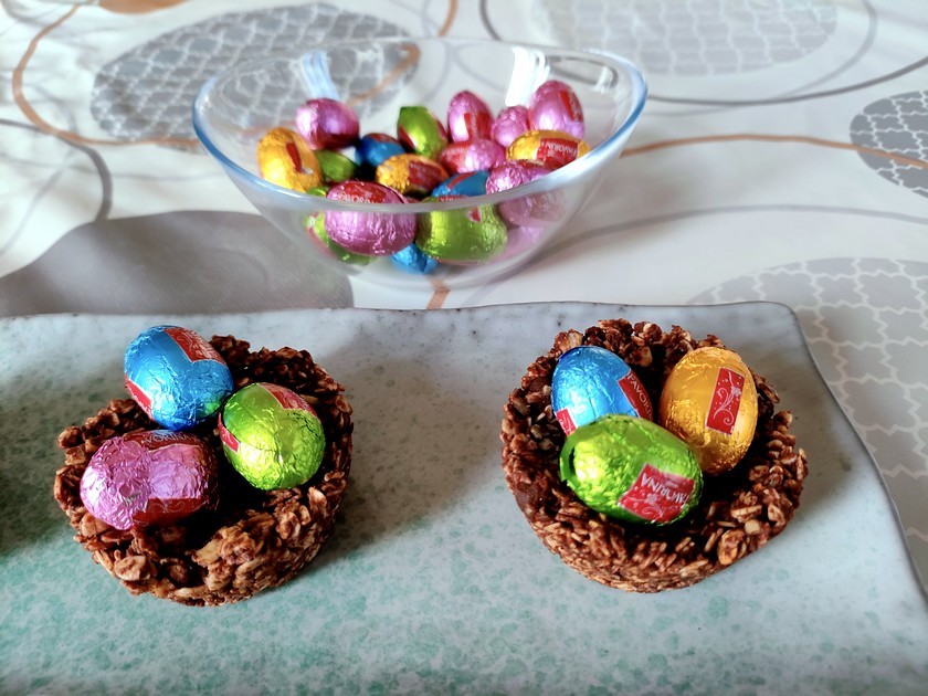 Les nids de Pâques chocolat avoine : une recette très facile