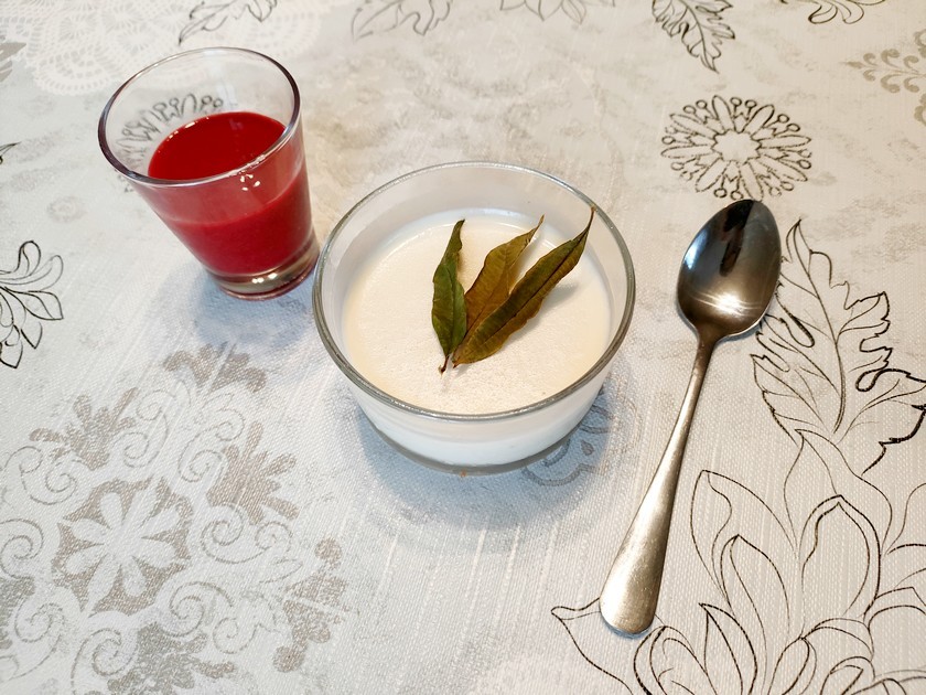 La panna cotta à la verveine : une recette facile