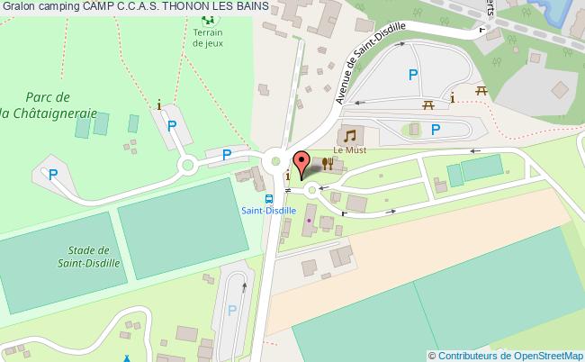 Camping Camp C.c.a.s. Thonon-les-bains