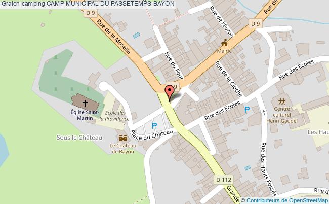 Camping Camp Municipal Du Passetemps Bayon