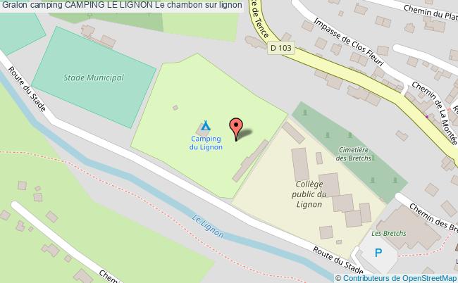 Camping Le Lignon Le chambon-sur-lignon