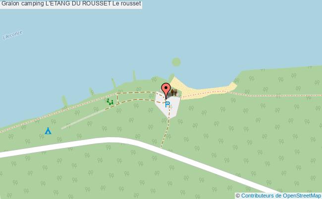 Camping L'etang Du Rousset Le rousset