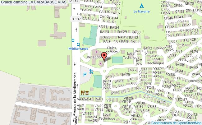 Camping La Carabasse Vias