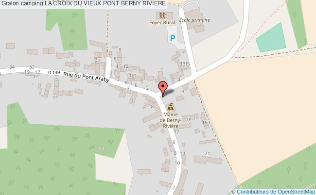 Camping La Croix Du Vieux Pont Berny-rivière