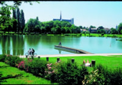 Carte Parc saint pierre carte virtuelle tourisme Amiens