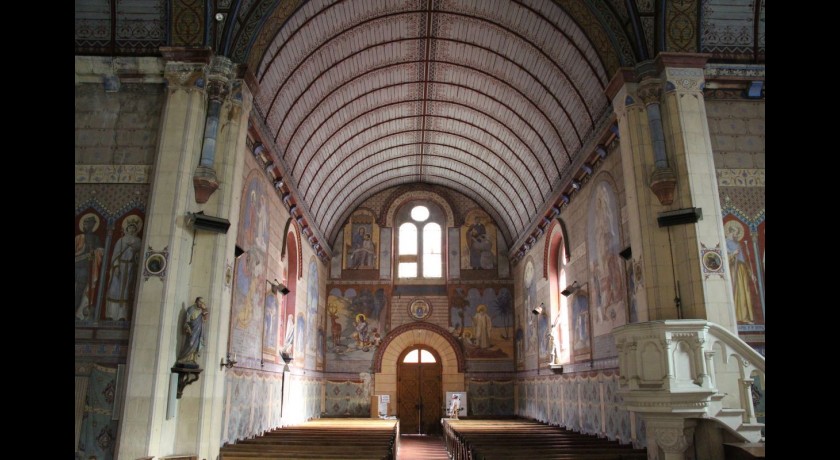 Visite De L'église Saint-andré Villaines-les-rochers église 1859 1869 ...