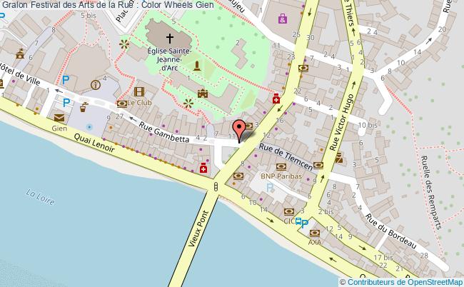 Festival Des Arts De La Rue : Color Wheels Gien Gien