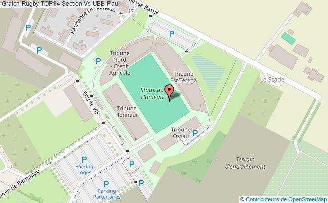 Rugby Top14 Section Vs Ubb Pau Ubb Béarnaise Bordeaux-bègles Pau Rythme Pau
