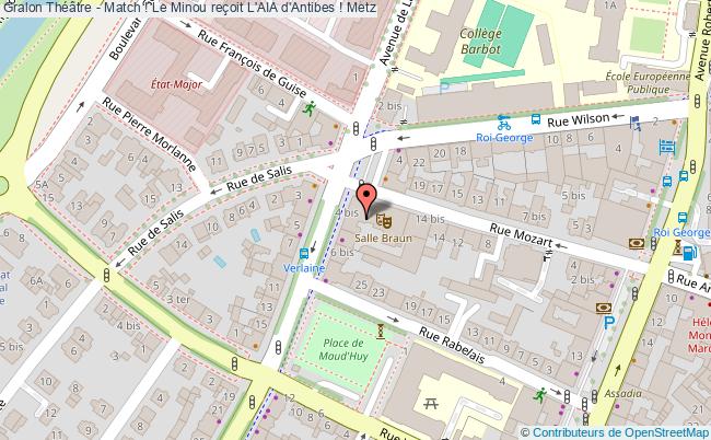 Théâtre - Match ! Le Minou Reçoit L'aia D'antibes ! Metz Aia Antibes ...