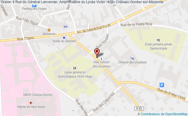 Programme du 4 Rue du Général Lemonnier, Amphithéâtre du Lycée Victor ...