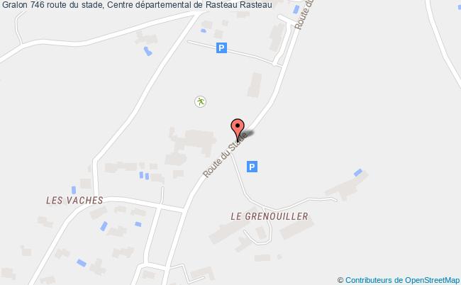 Programme du 746 route du stade, Centre départemental de Rasteau à ...