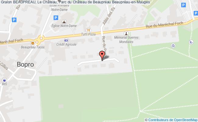 Programme du BEAUPREAU, Le Château, Parc du Château de Beaupréau à ... Programme du BEAUPREAU, Le Château, Parc du Château de Beaupréau à ...