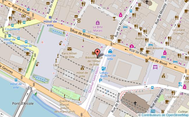 Programme du Bibliothèque de l'Hôtel de Ville (BHdV) à Paris, dates ...