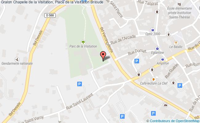 Programme du Chapelle de la Visitation, Place de la Visitation à ...