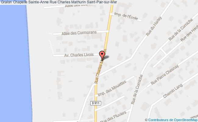 Programme du Chapelle Sainte-Anne Rue Charles Mathurin à Saint-Pair-sur ...