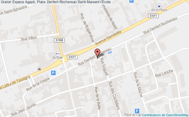 Programme du Espace Agapit, Place Denfert-Rochereau à Saint-Maixent-l ...