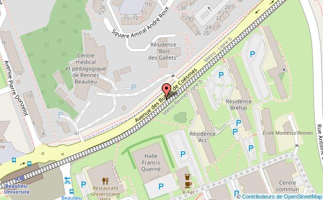 Programme du INSA / CAMPUS BEAULIEU à Rennes, dates, horaires et ...