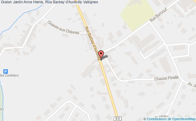 Programme du Jardin Anne Heinis, Rue Barbey d'Aurévilly à Valognes ...