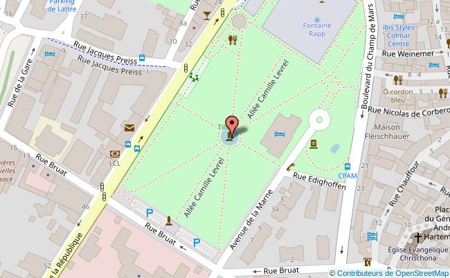 Programme du Parc du Champs de Mars à Colmar, dates, horaires et ...