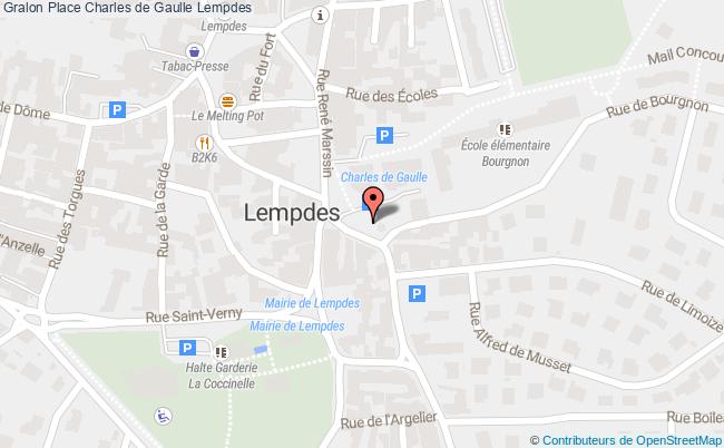 Programme du Place Charles de Gaulle à Lempdes, dates, horaires et ...