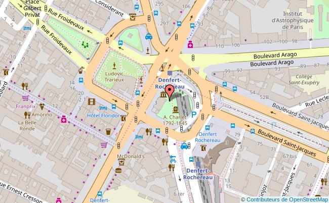 Programme du Place Denfert-Rochereau à Paris, dates, horaires et ...