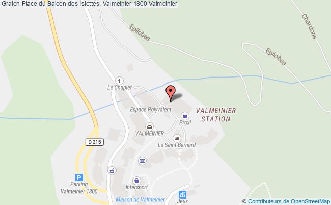 Programme du Place du Balcon des Islettes, Valmeinier 1800 à Valmeinier ...