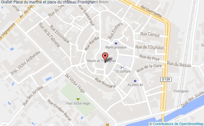 Programme du Place du marché et place du château à Frontignan, dates ...