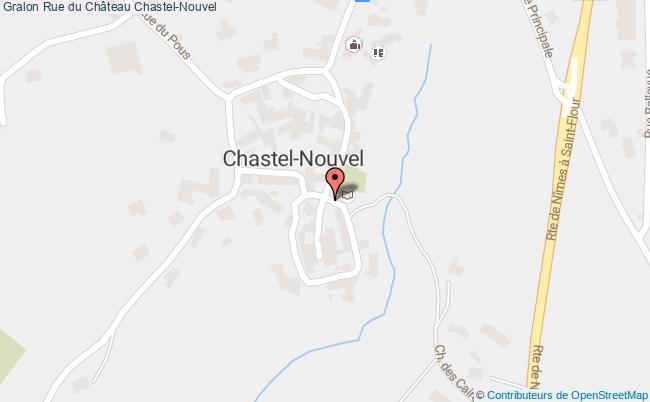 Programme du Rue du Château à Chastel-Nouvel, dates, horaires et ...