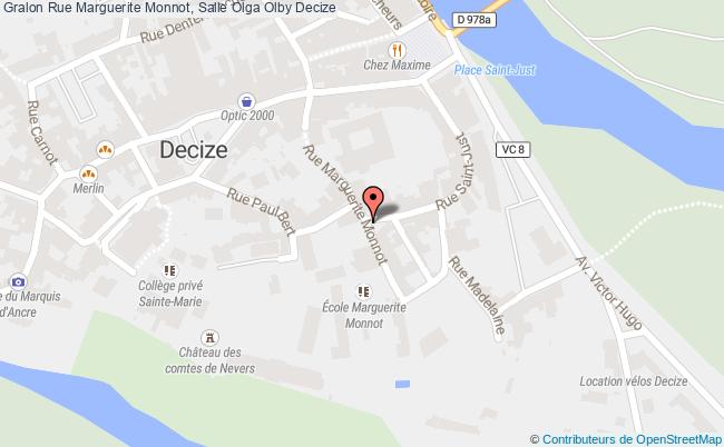 Programme du Rue Marguerite Monnot, Salle Olga Olby à Decize, dates ...