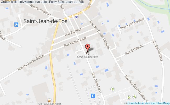 Programme du salle polyvalente rue Jules Ferry à Saint-Jean-de-Fos ...