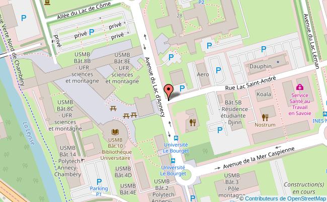 Programme du Université de Savoie Campus du Bourget-du-Lac à Le Bourget ...