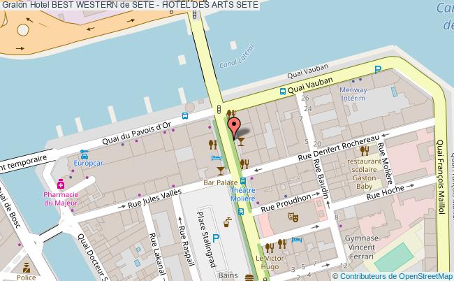 Best Western De Sete - Hotel Des Arts Sète