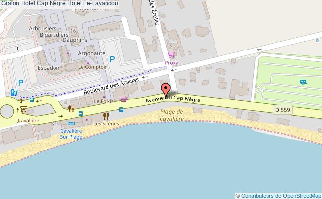 Cap Negre Hotel Le lavandou