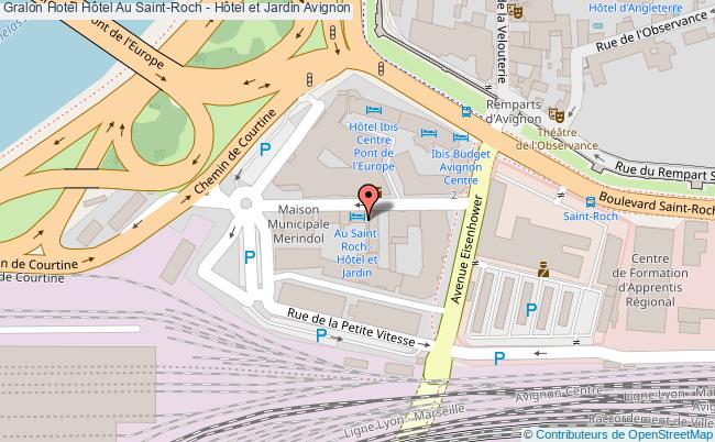 Hôtel Au Saint-roch - Hôtel Et Jardin Avignon