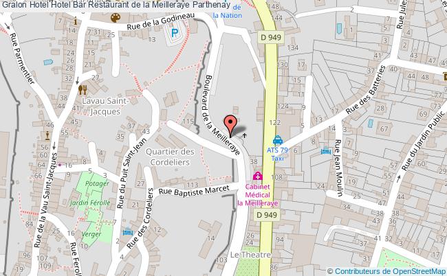 Hotel Bar Restaurant De La Meilleraye Parthenay