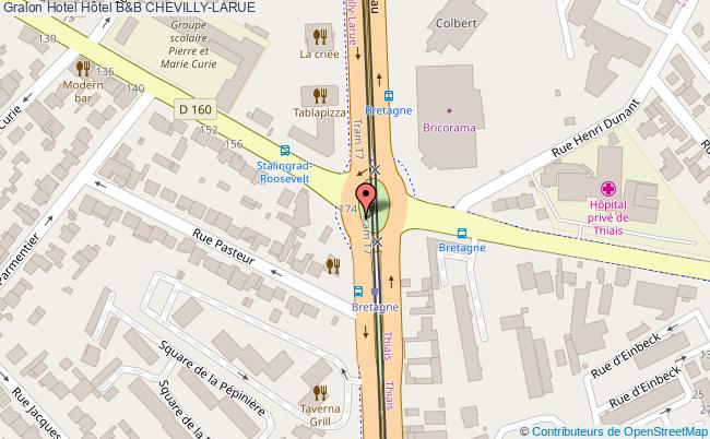 Hôtel B&b Chevilly-larue