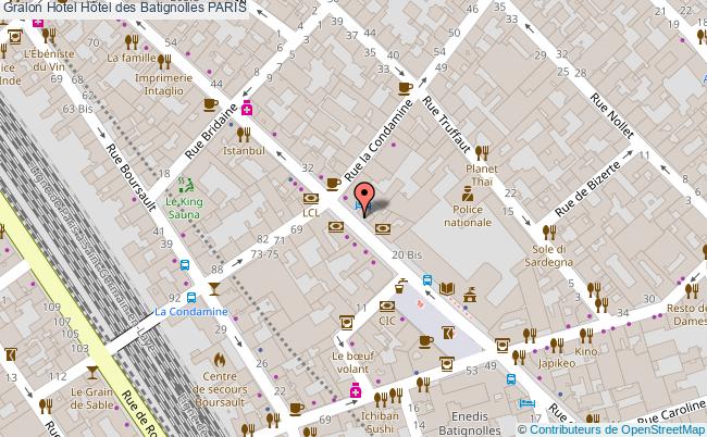 Hôtel Des Batignolles Paris